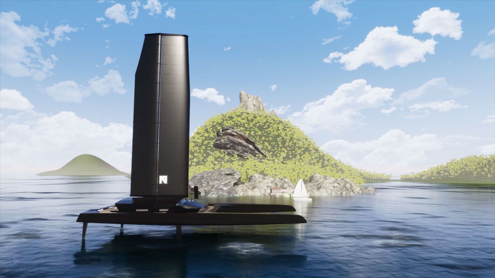 Nemesis Yachts Reveals 101 Metre Futuristic Hydrofoil Concept